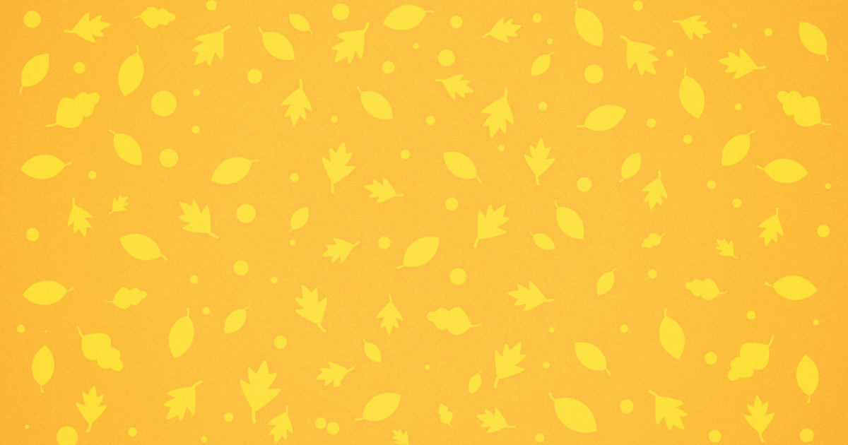 Fall Fest Yellow Leaves Still Background