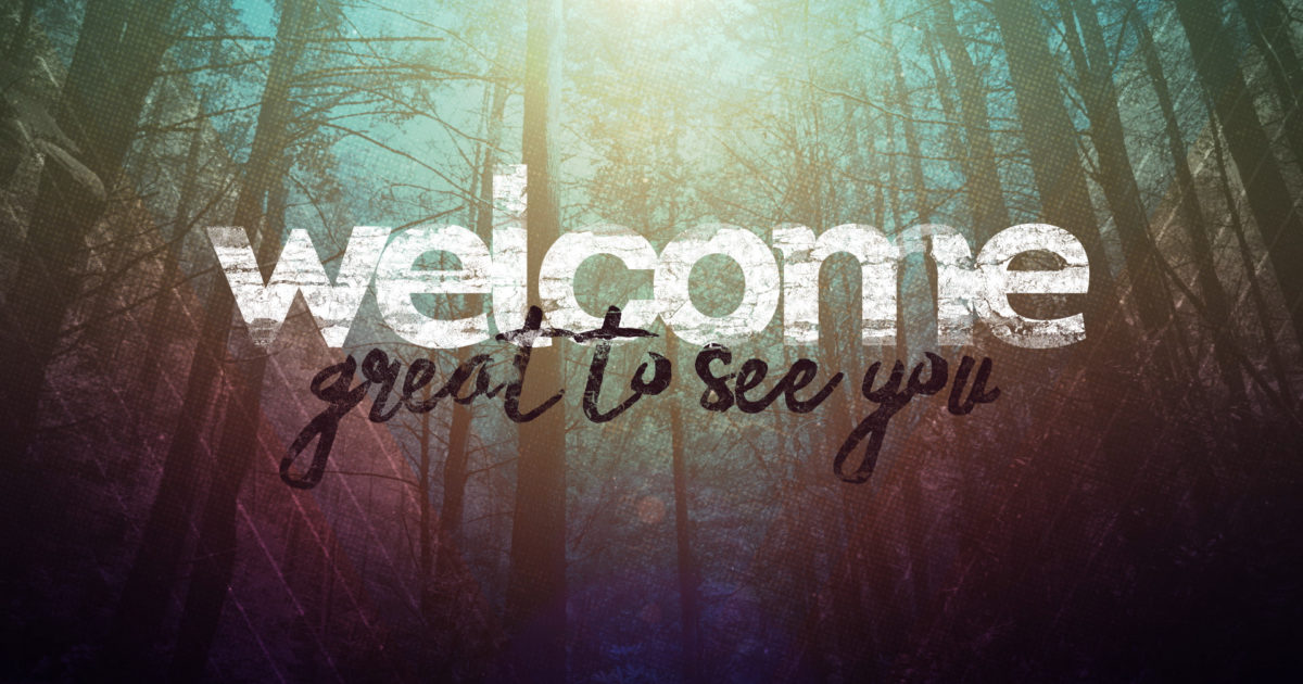 Fall Forest Welcome | Still Background