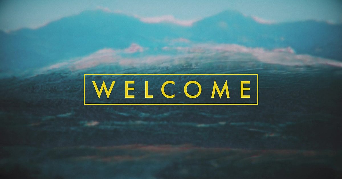 Fluid Landscapes Welcome Still | Still Background