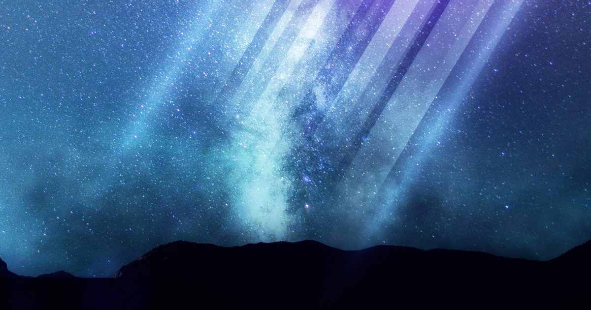 Galaxy Rays Galactic Still Background