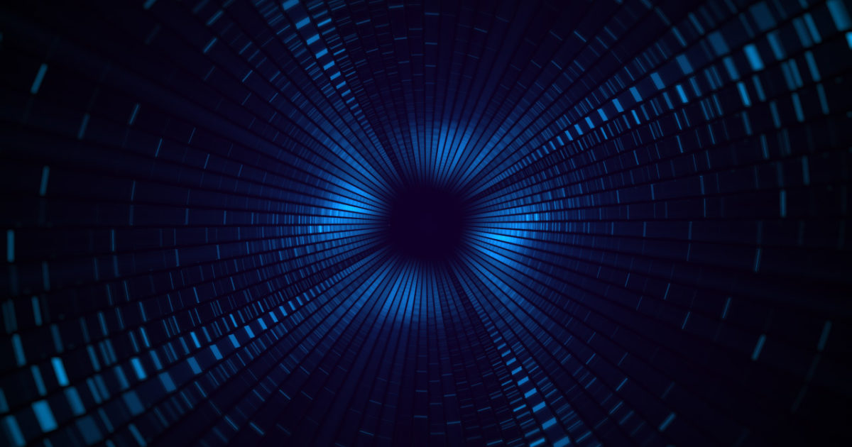 Geo Depths Blue Tiles | Still Background