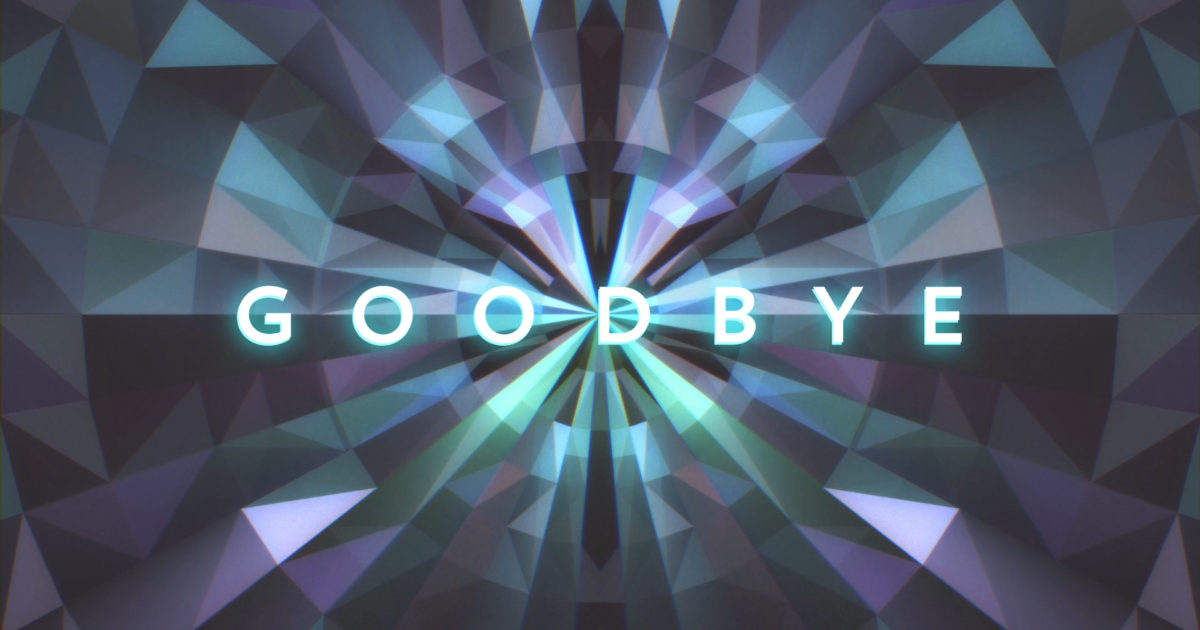 Geometric Glow Closing | Motion Video Background