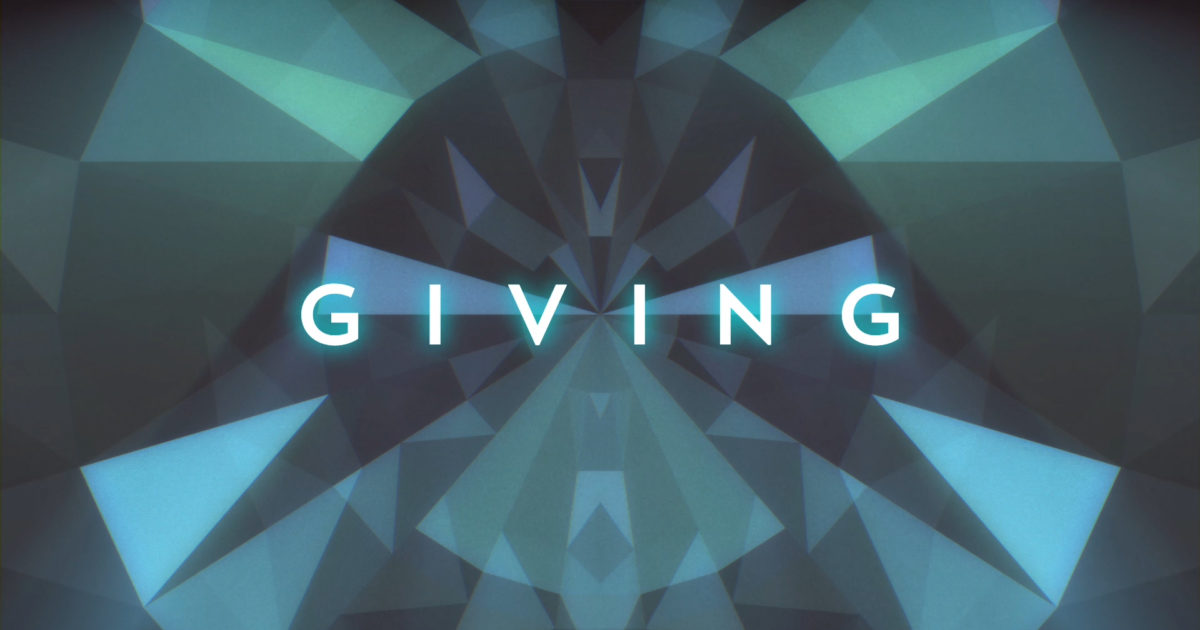 Geometric Glow Giving 01 | Still Background