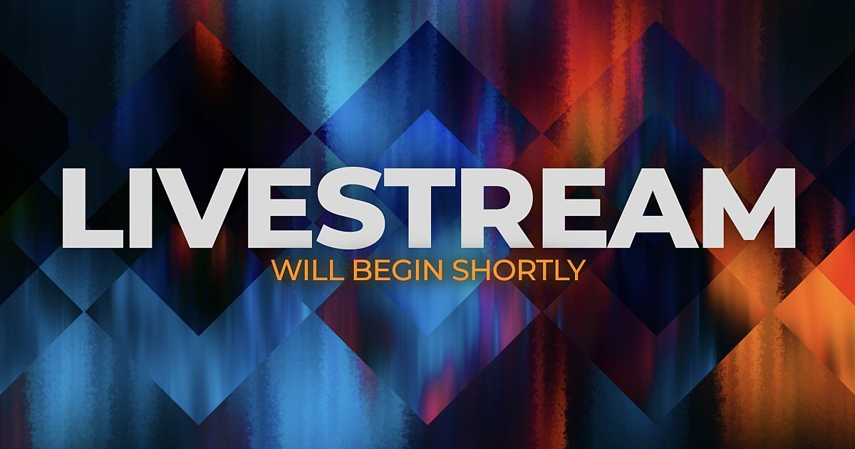Geometric Livestream Graphic | Still Background