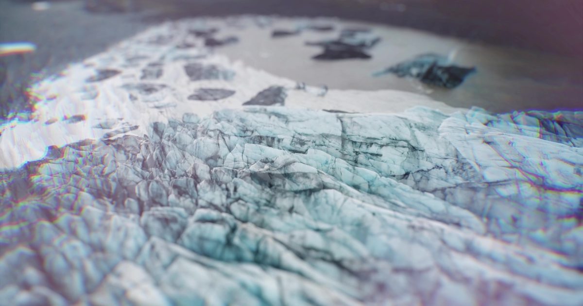 Glacial Shift Frozen Still | Still Background