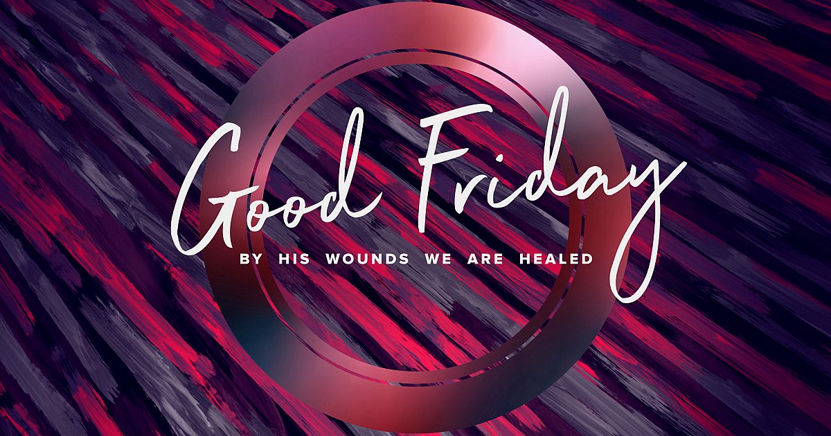 Good Friday Color Brush Title Still | Still Background