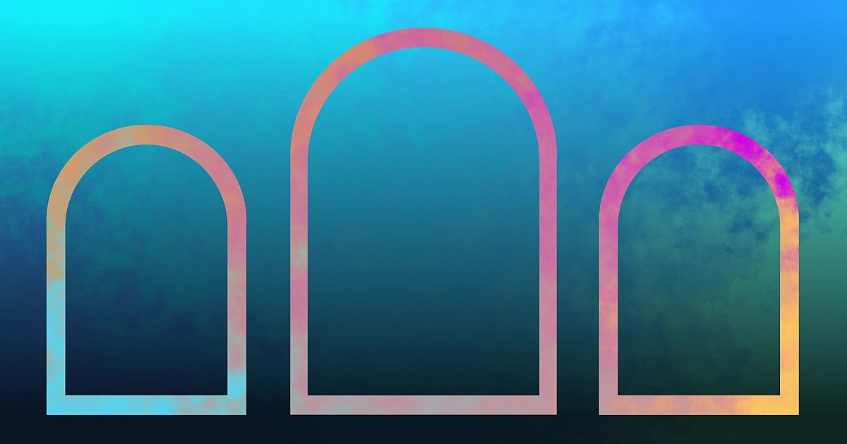 Gradient Arches 02 Still | Still Background