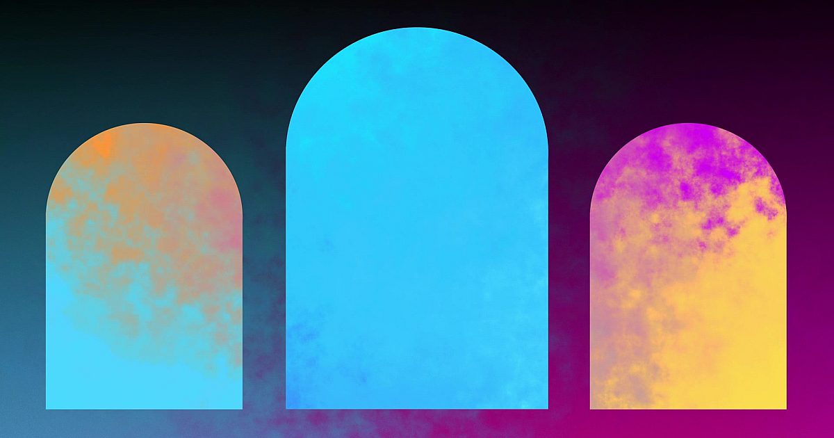 Gradient Arches 09 Still | Still Background