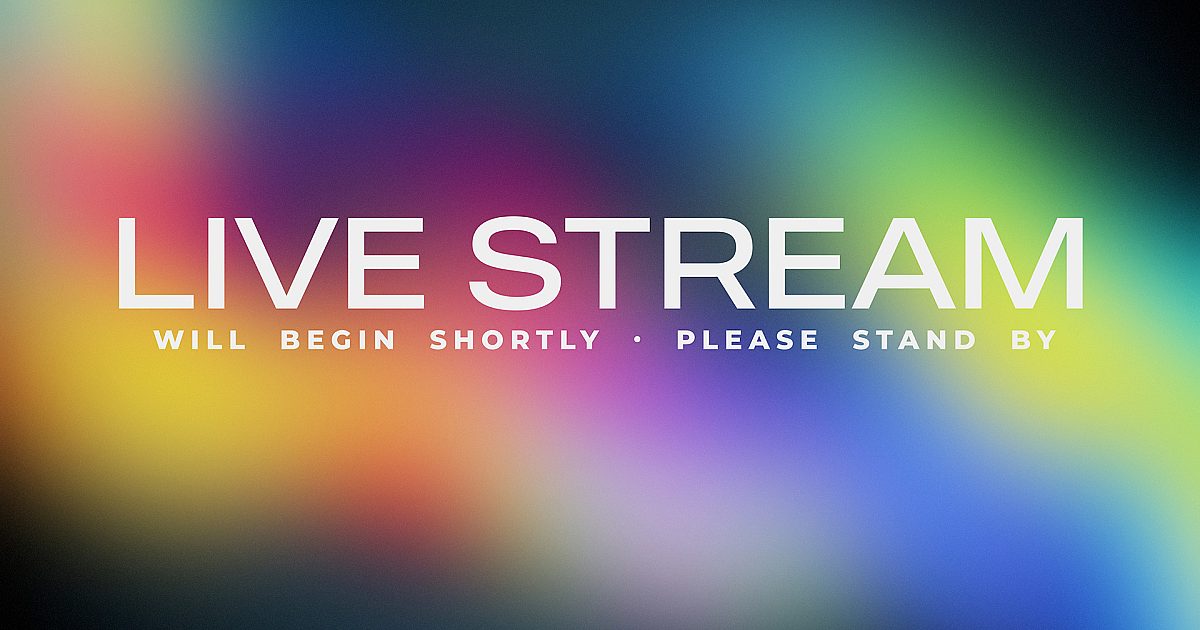Gradient Light Live Stream Still | Still Background