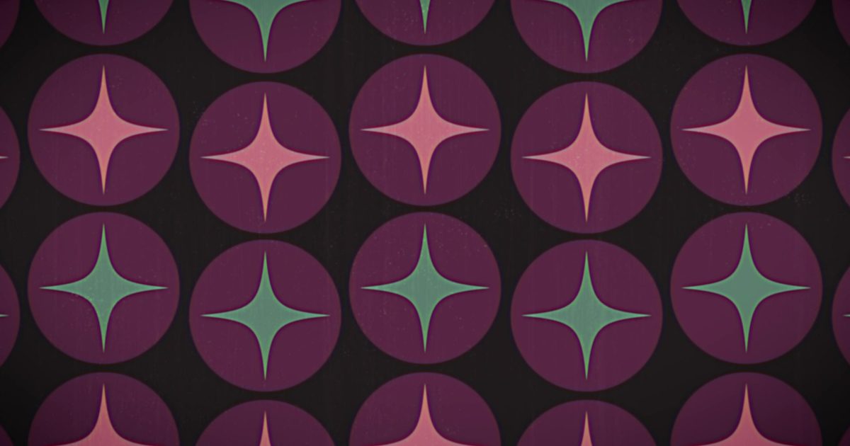 Groovy Stars Still Background