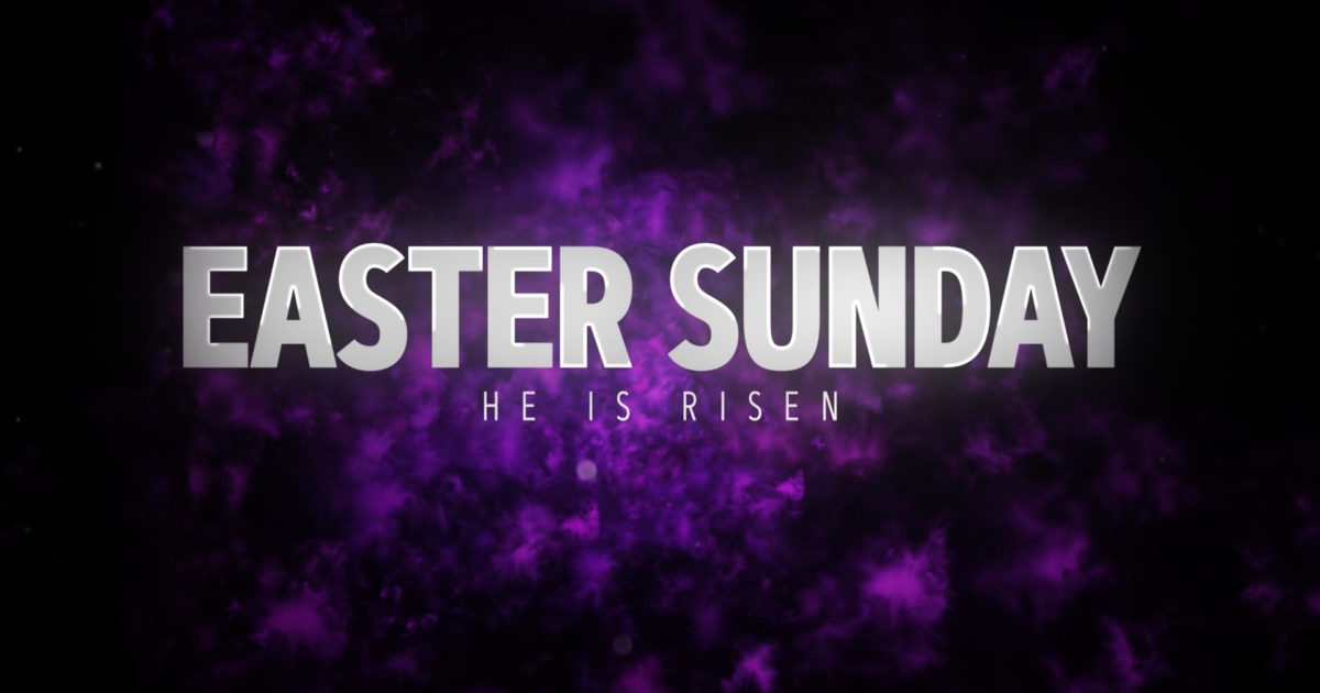 Holy Week Easter Sunday | Still Background
