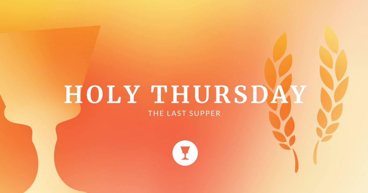 Holy Week Icons Holy Thursday Still | Still Background