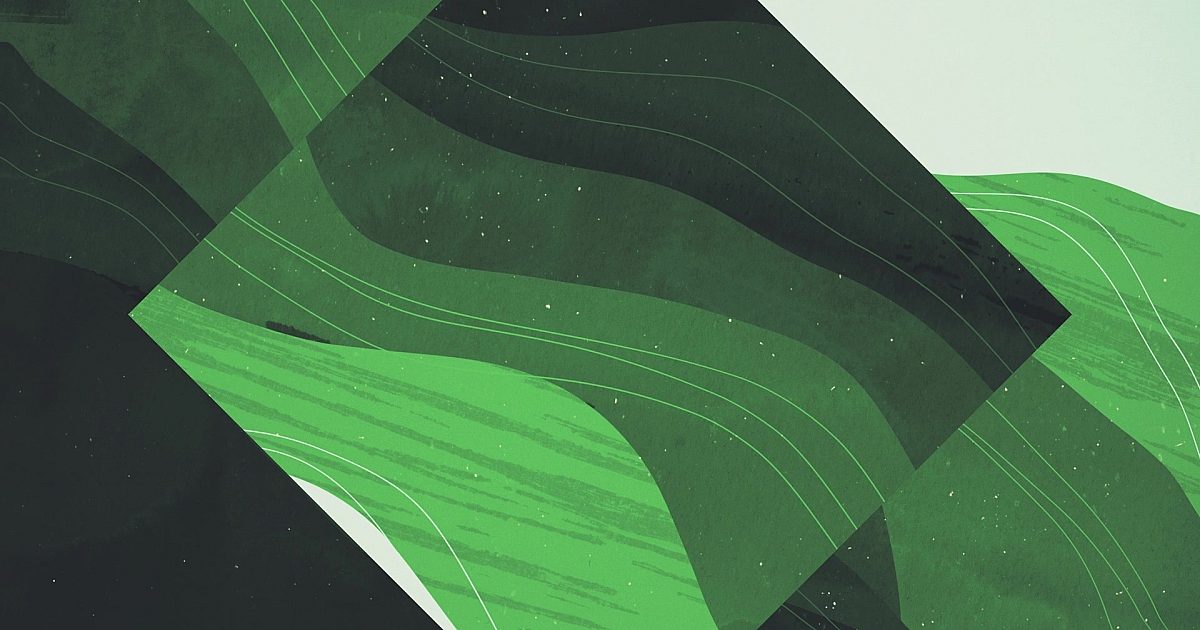 Holy Week Waves Green Alt Still | Still Background