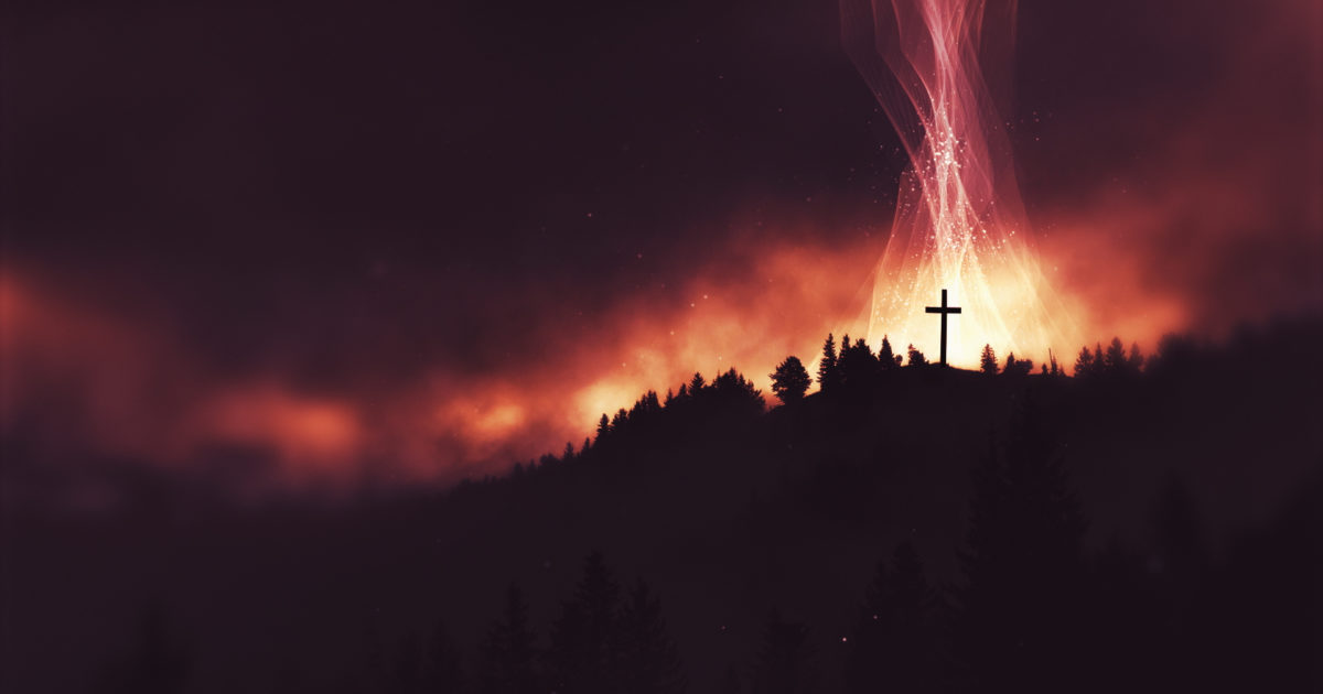 Holy Week Glow Fog Still | Still Background