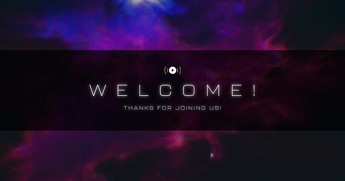 Illumination Welcome Stream Still | Still Background