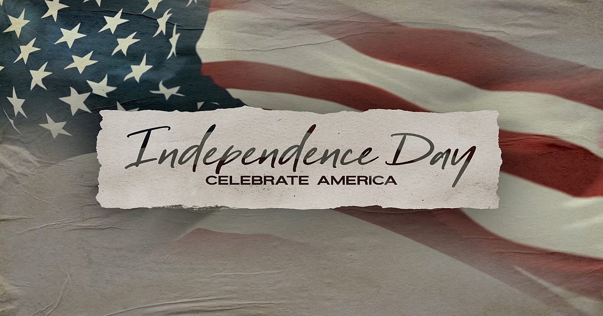 Independence Title Graphic | Still Background