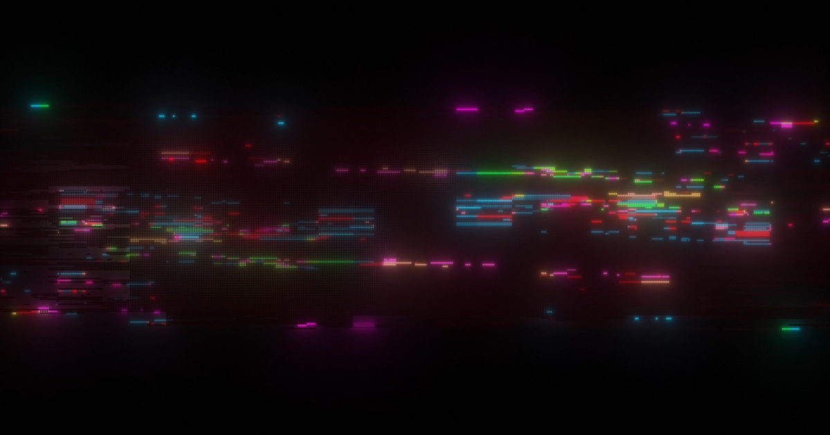 LED Glitch 02 Still Background