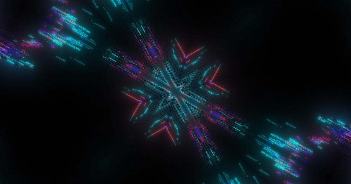 LED Glitch 12 Still Background