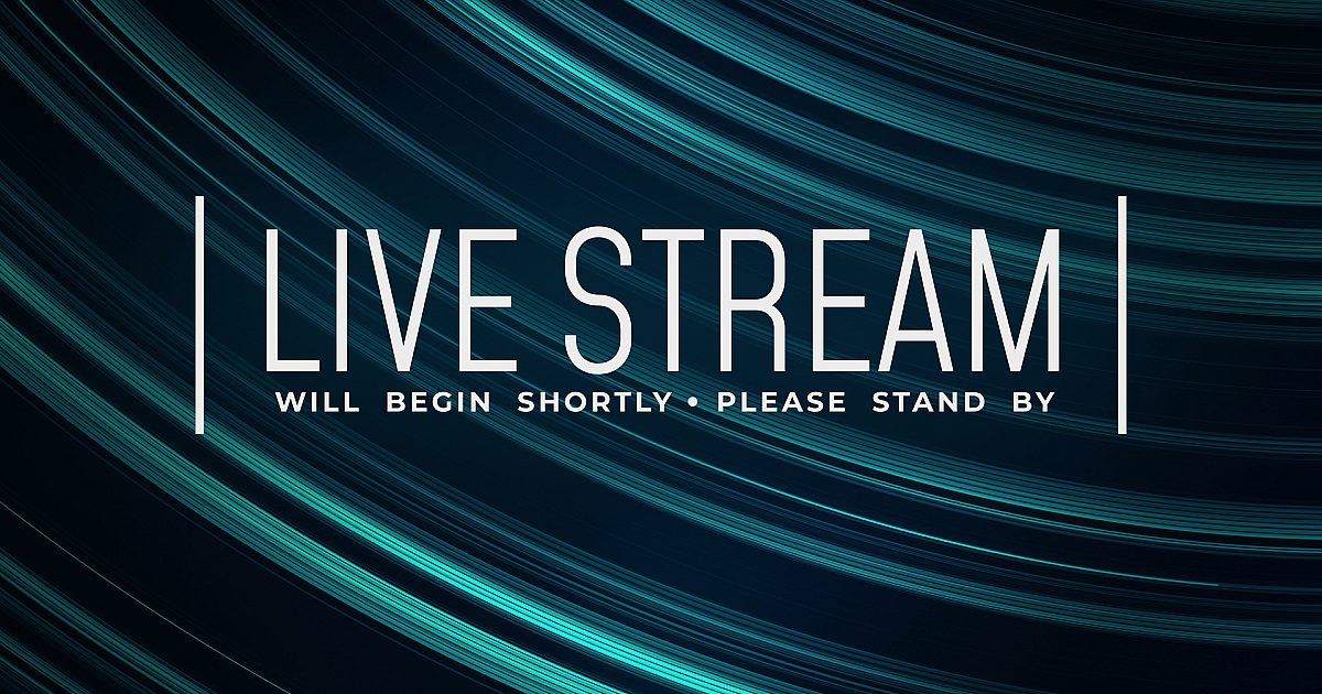 Linear Wave Live Stream Still | Still Background