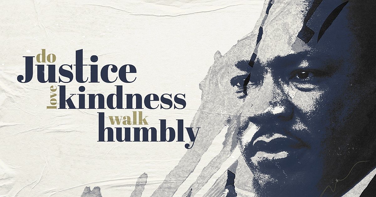 MLK Day (Do Justice) Scripture Graphic | Still Background