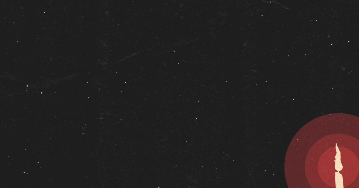 Modern Advent Stars and Candle 02 | Still Background
