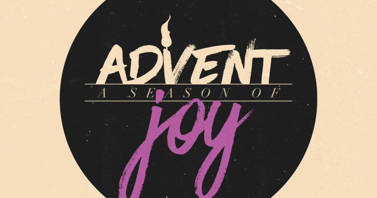 Modern Advent Title Joy | Still Background