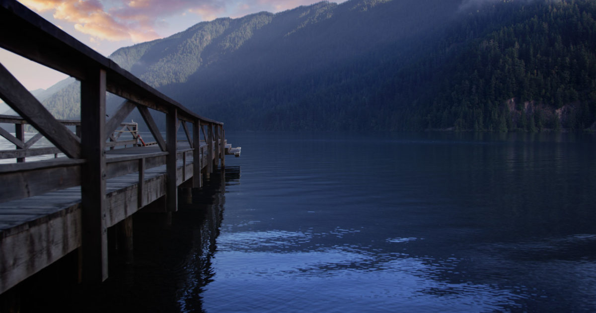 Mountain Pines Dock | Still Background