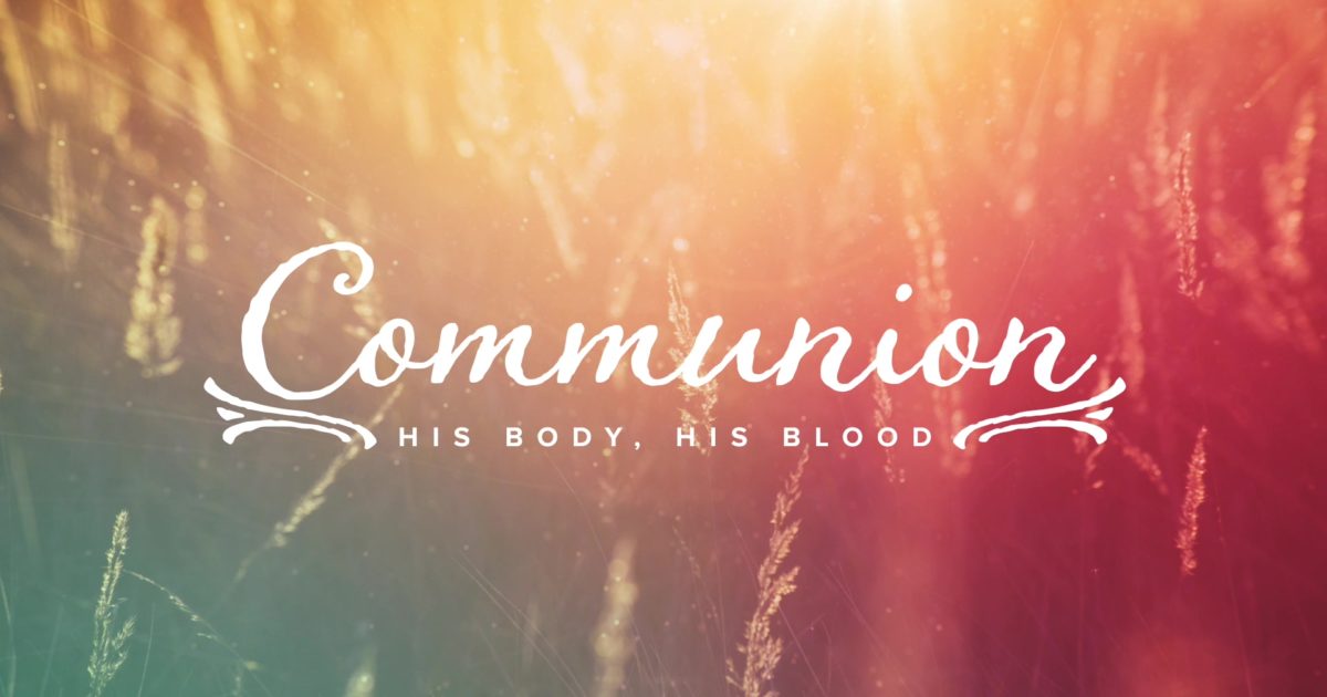 Natural Light Communion Still | Still Background