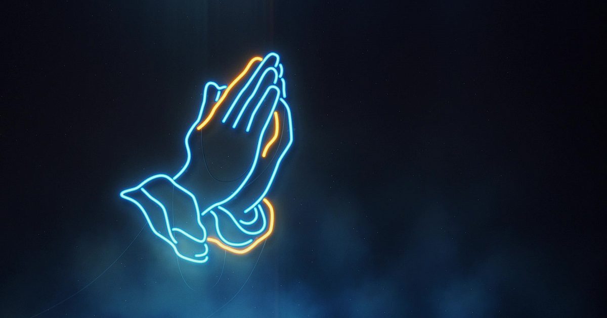 Neon Prayer Classic Still | Still Background