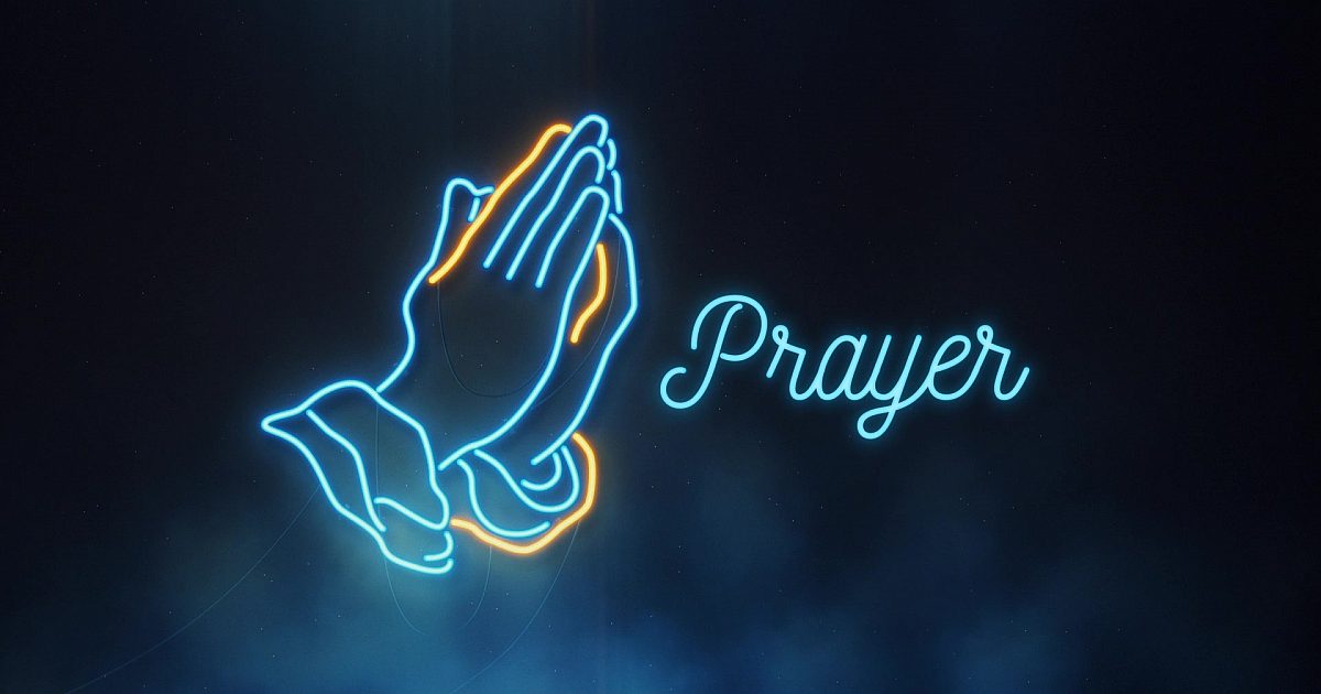 Neon Prayer Prayer Still | Still Background