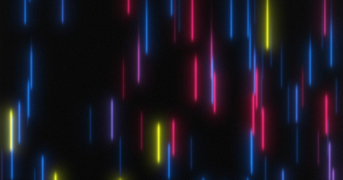 Neon Rain 03 | Still Background
