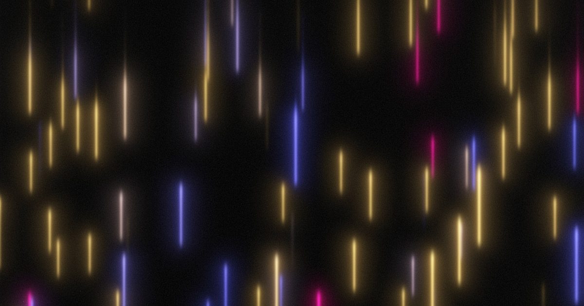 Neon Rain 06 | Still Background