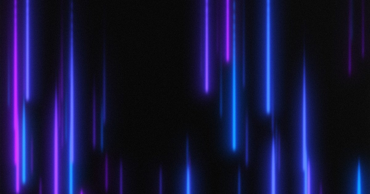 Neon Rain 07 | Still Background