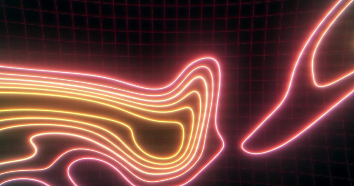 Neon Topo 7 Still | Still Background