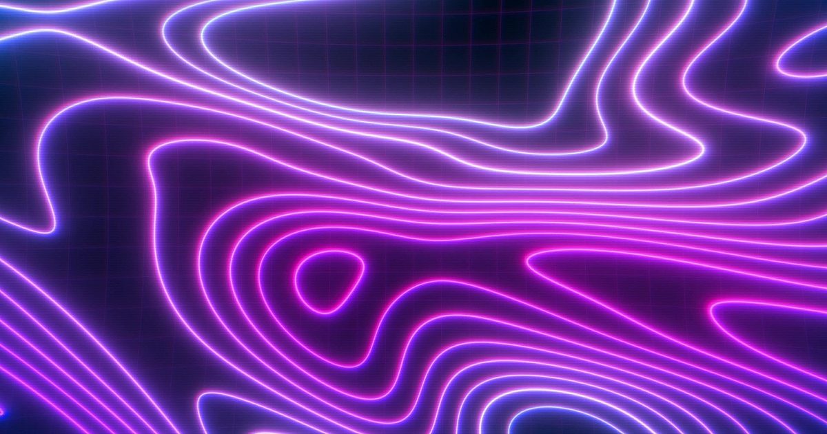 Neon Topo 8 Still | Still Background