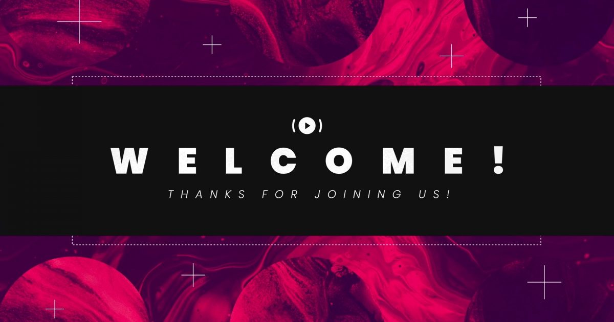 New Again Welcome Stream Still | Still Background