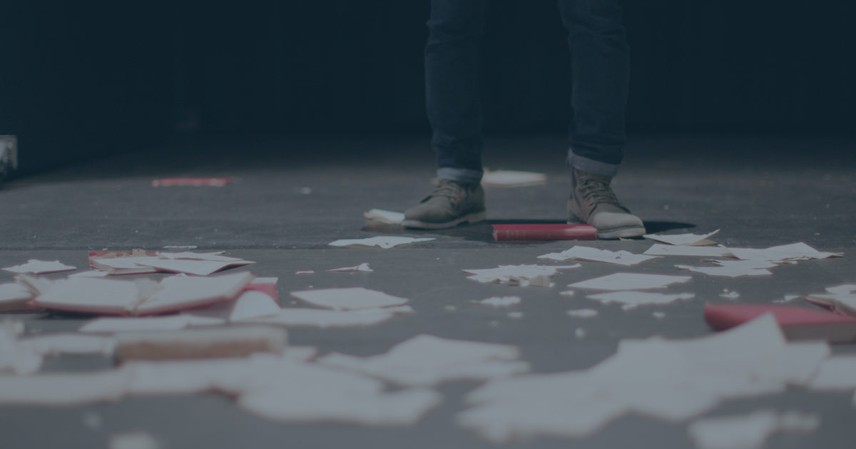 The Book of Numbers: Scattered Books Background | Still Background