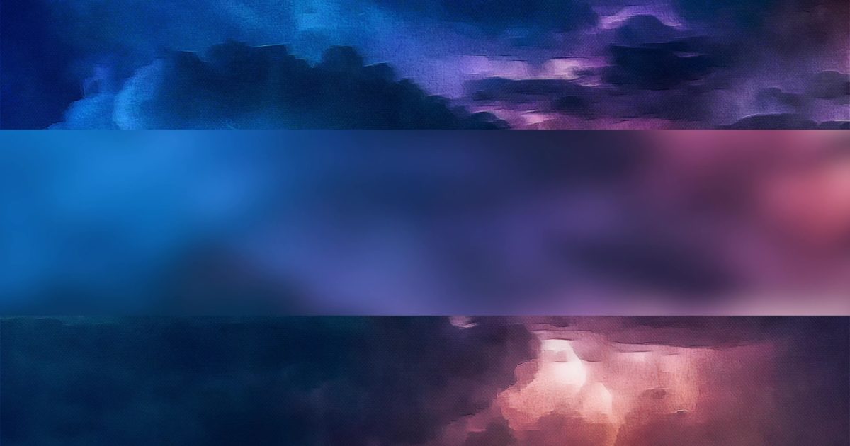 Painted Nature Storm Alt Still Background