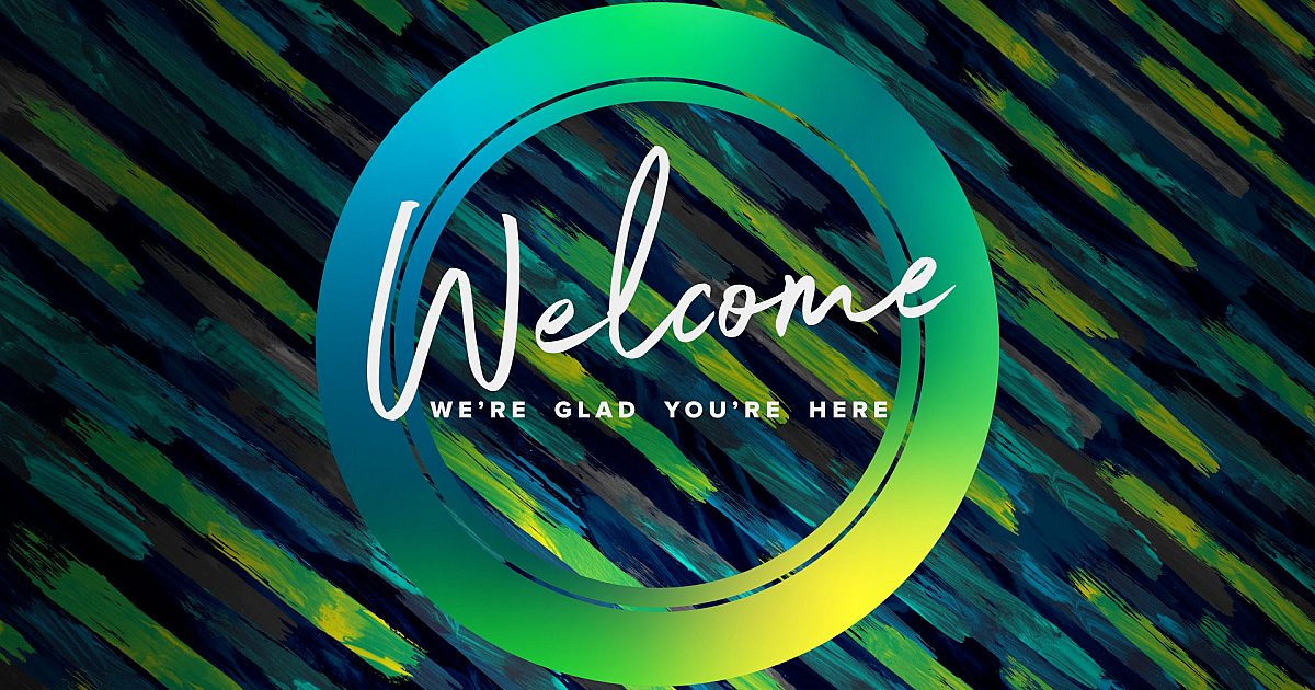 Palm Sunday Color Brush Welcome Still | Still Background