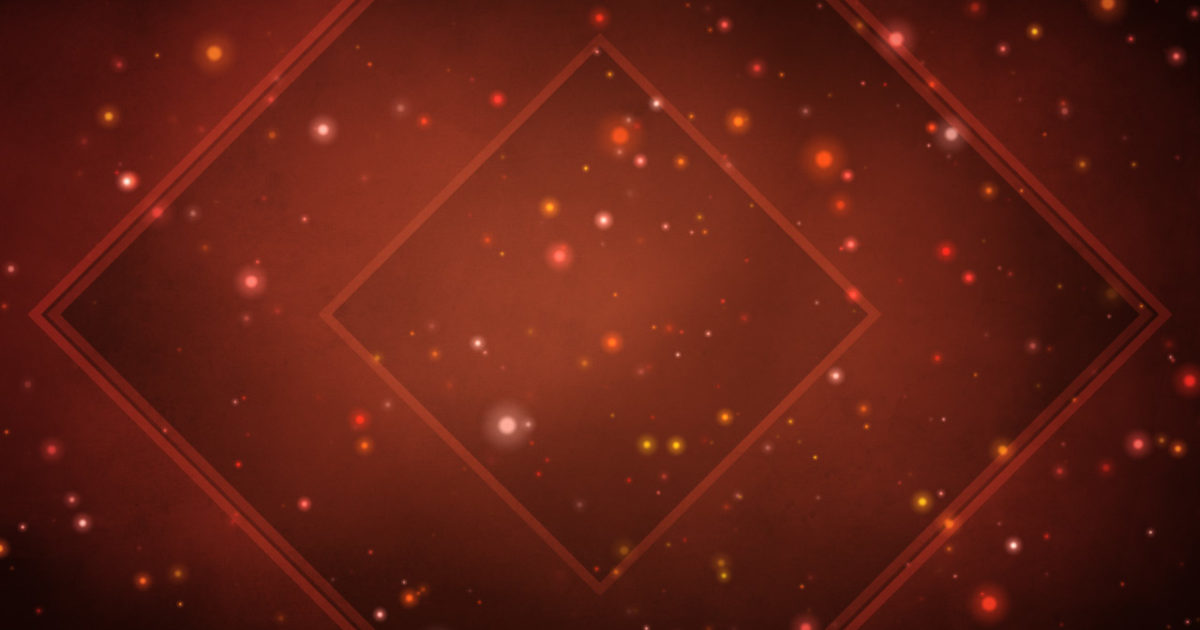 Particle Spin Red Background