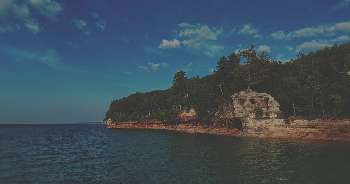 Pictured Rocks 11 Contrast Still | Still Background