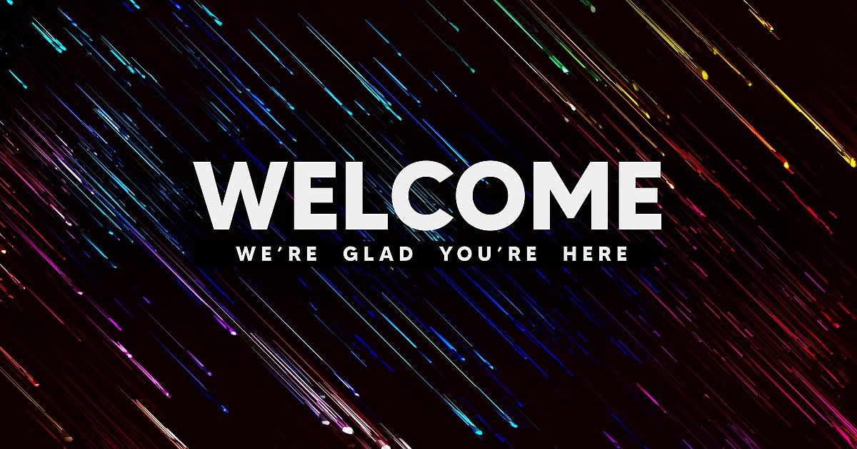 Pixelate Welcome Still | Still Background