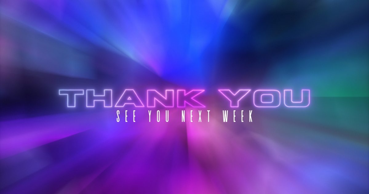 Prism Glow See You Next Week | Still Background