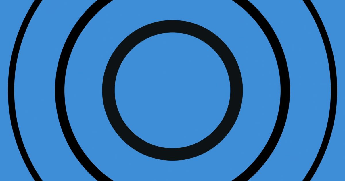 Radiate Blue Still Background