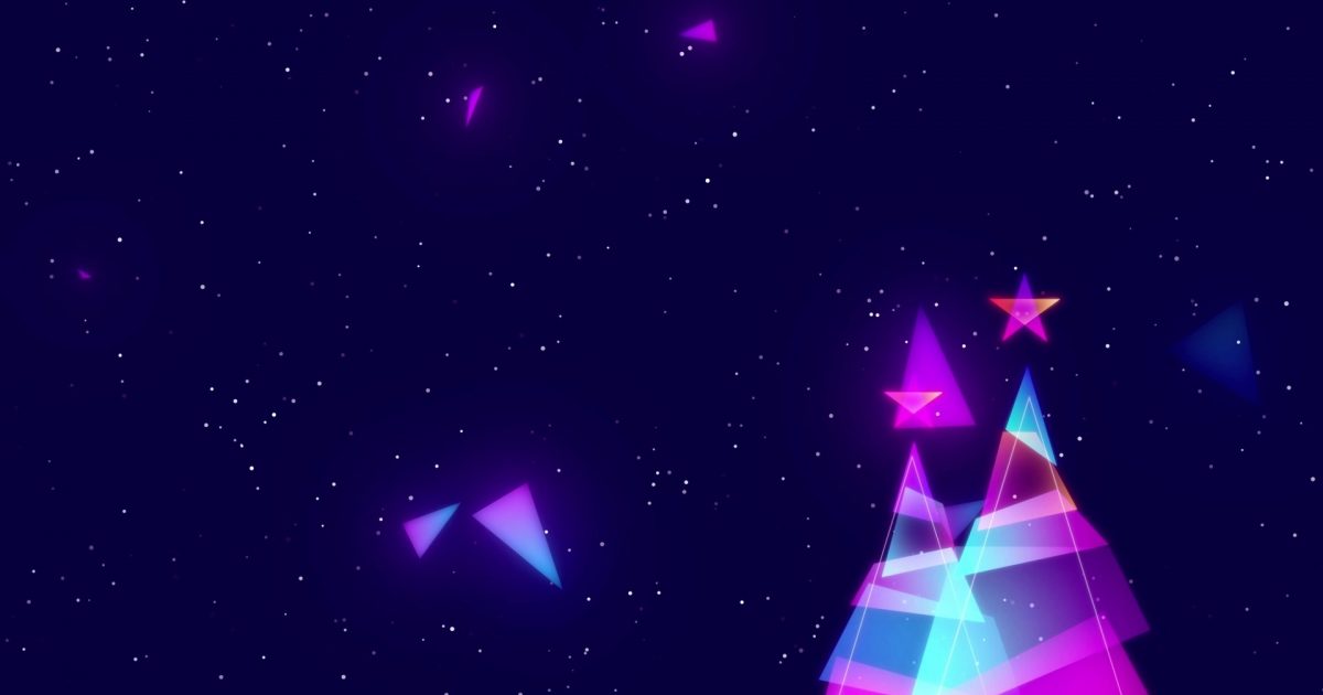 Retro Christmas Bottom Still | Still Background