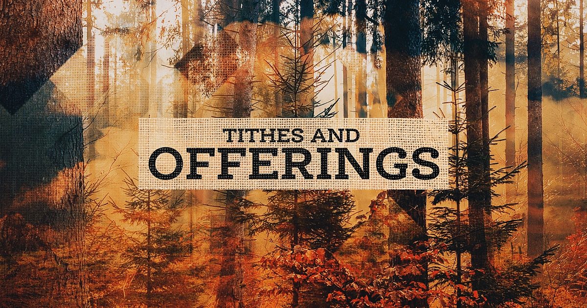 Rustic Autumn Still Tithes and Offerings | Still Background