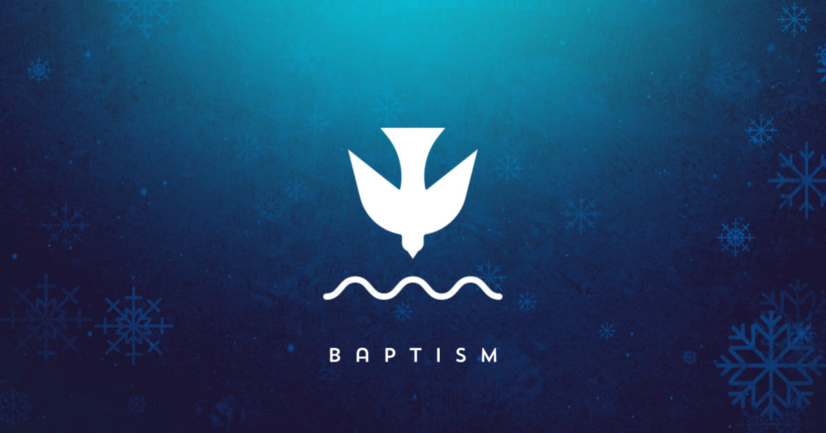 Rustic Winter Snow Baptism Still | Still Background