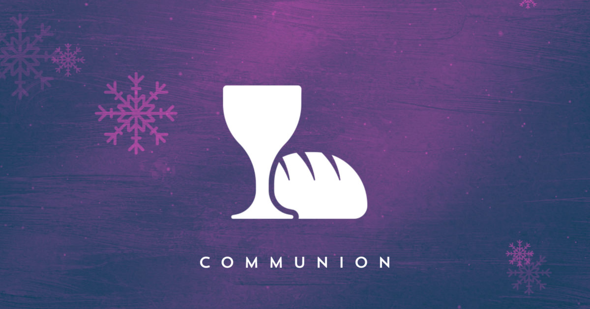 Rustic Winter Snow Communion Still | Still Background