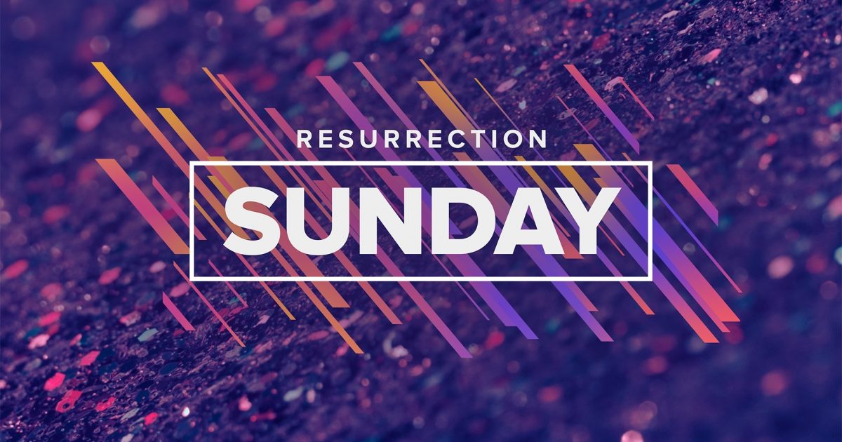 Sapphire Resurrection Sunday | Still Background