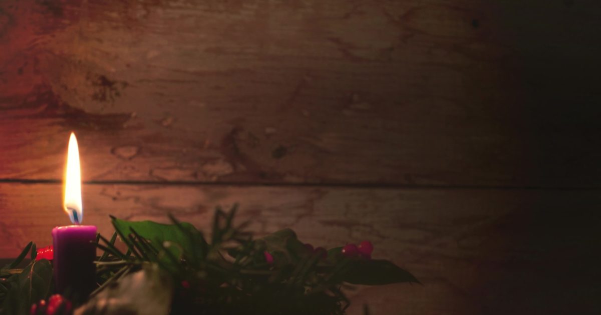 Simple Advent One Still Background